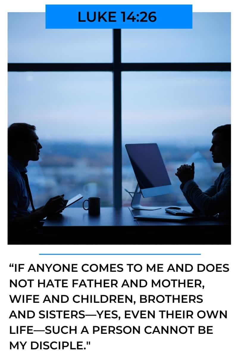What does it take to be a disciple? - Luke 14:26 - Follower Of One