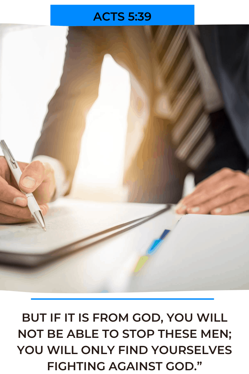 Fighting Against God - Acts 5:39 - Follower Of One